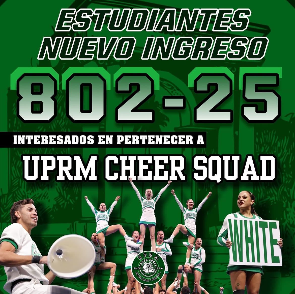 UPRM Cheer Squad 802-25 – Departamento de Actividades Atléticas