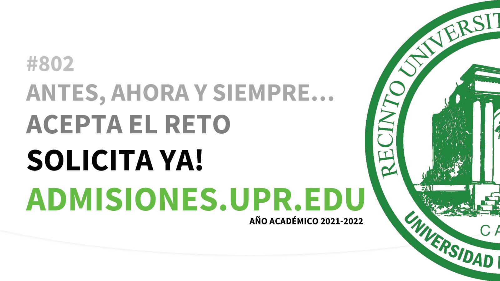 Oficina Admisiones del RUM – Just another UPR MAYAGUEZ Sites site