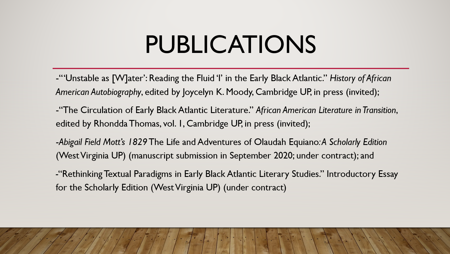 Reading Ottobah Cugoano’s Letters and Three Editions of Thoughts and ...