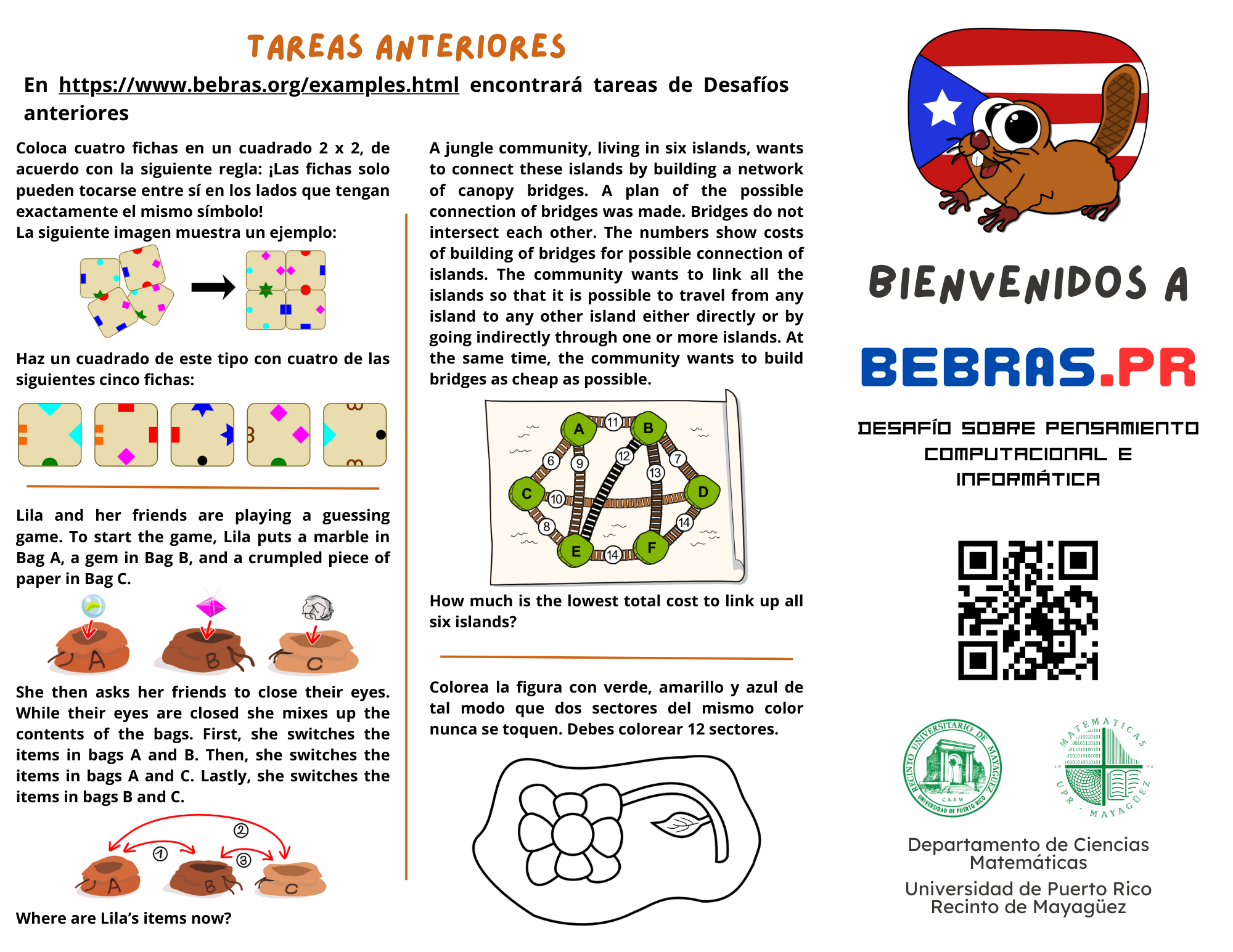Folleto – Bebras PR