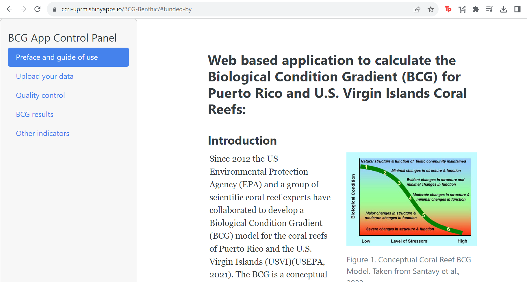 Development and implementation of a Biological Condition Gradient (BCG ...