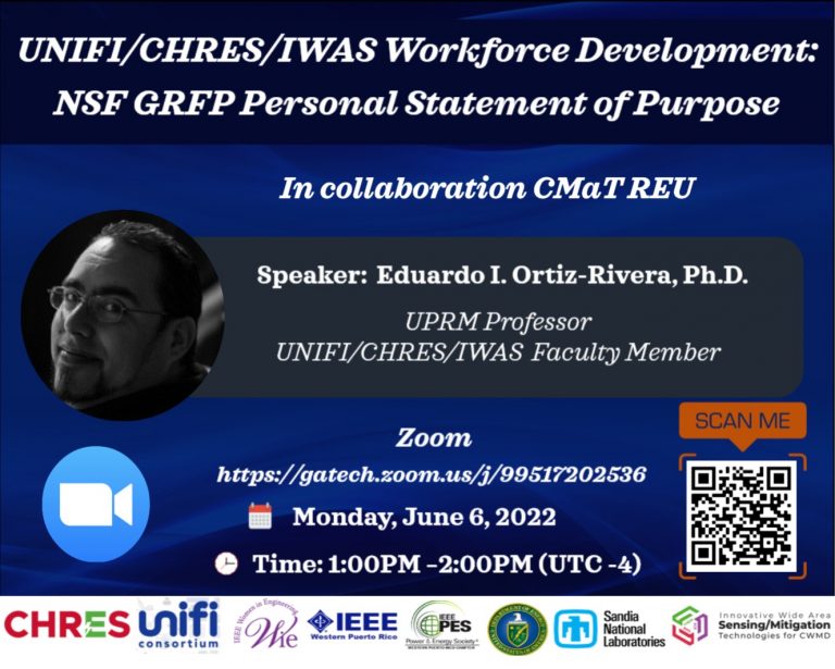 DHS ARI IWAS Webinar on NSF GRFP Personal Statement of Purpose – Center ...