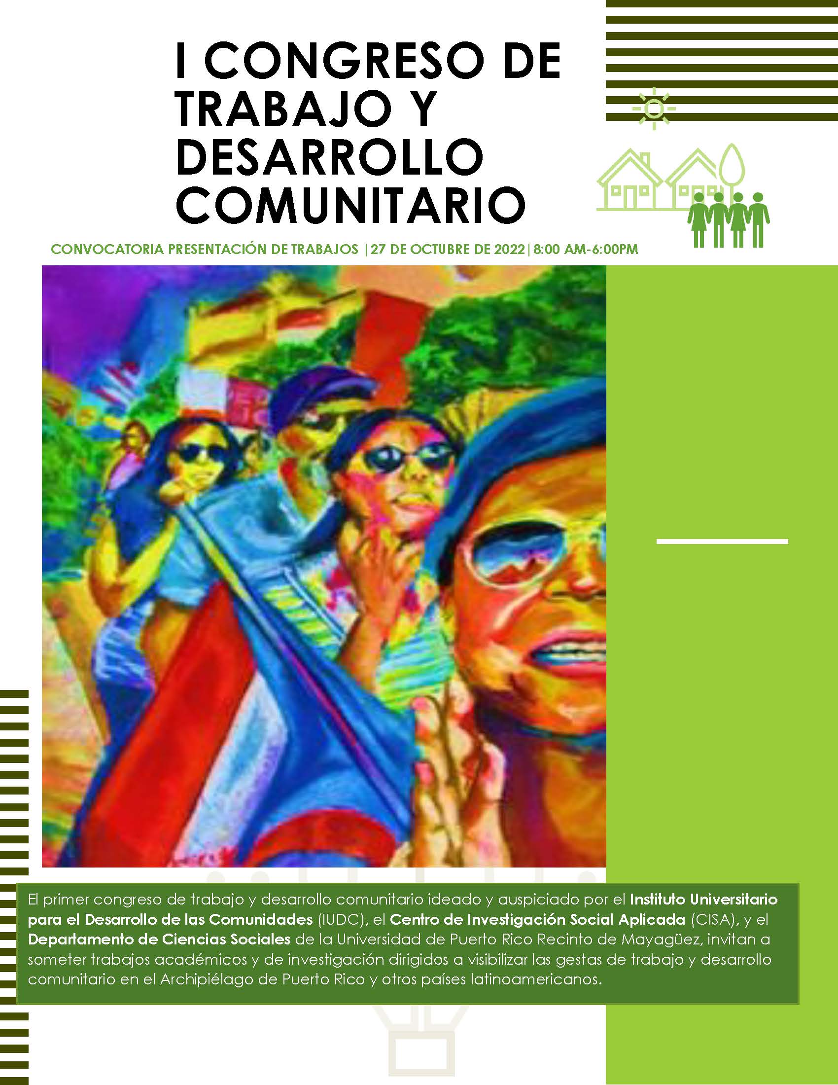 Convocatoria presentación de trabajo: Primer Congreso de Trabajo y Desarrollo Comunitario de la ...