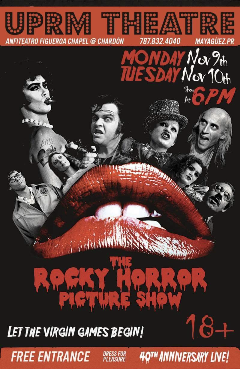 History of Rocky Horror Picture Show @ UPRM – Certificado en Cine