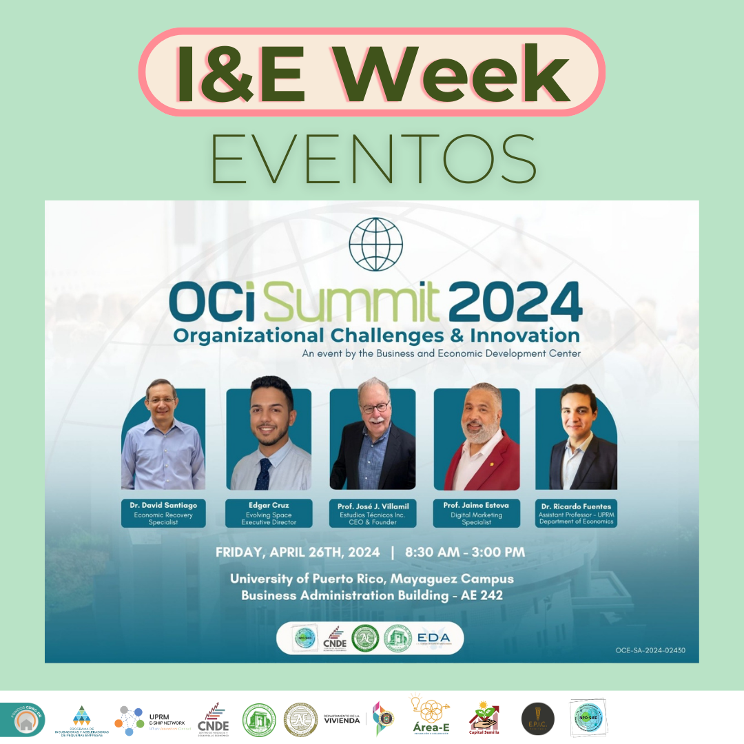 I&E Week – Centro de Negocios y Desarrollo Económico