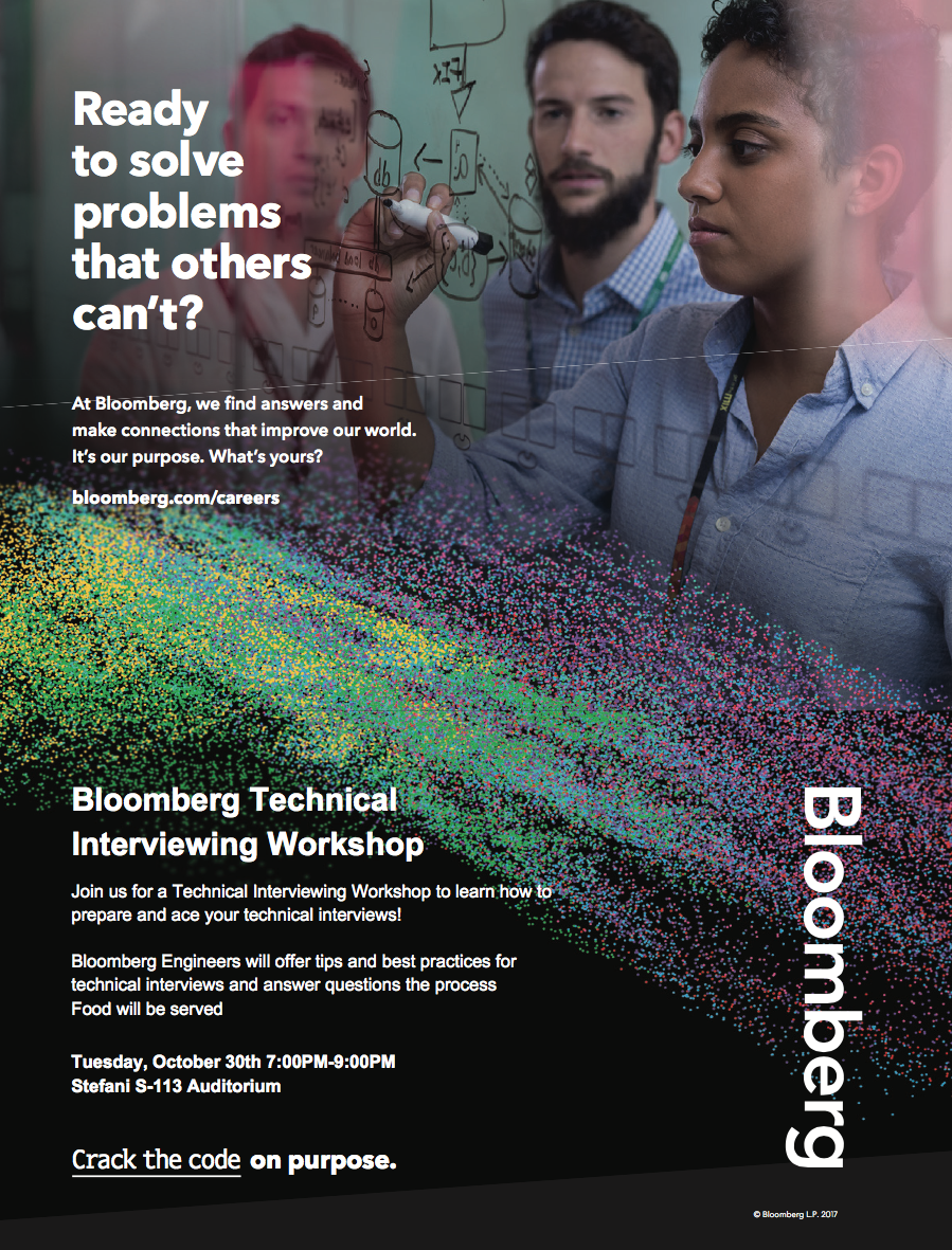 Bloomberg Technical Interviewing Workshop - Computer Science and ...