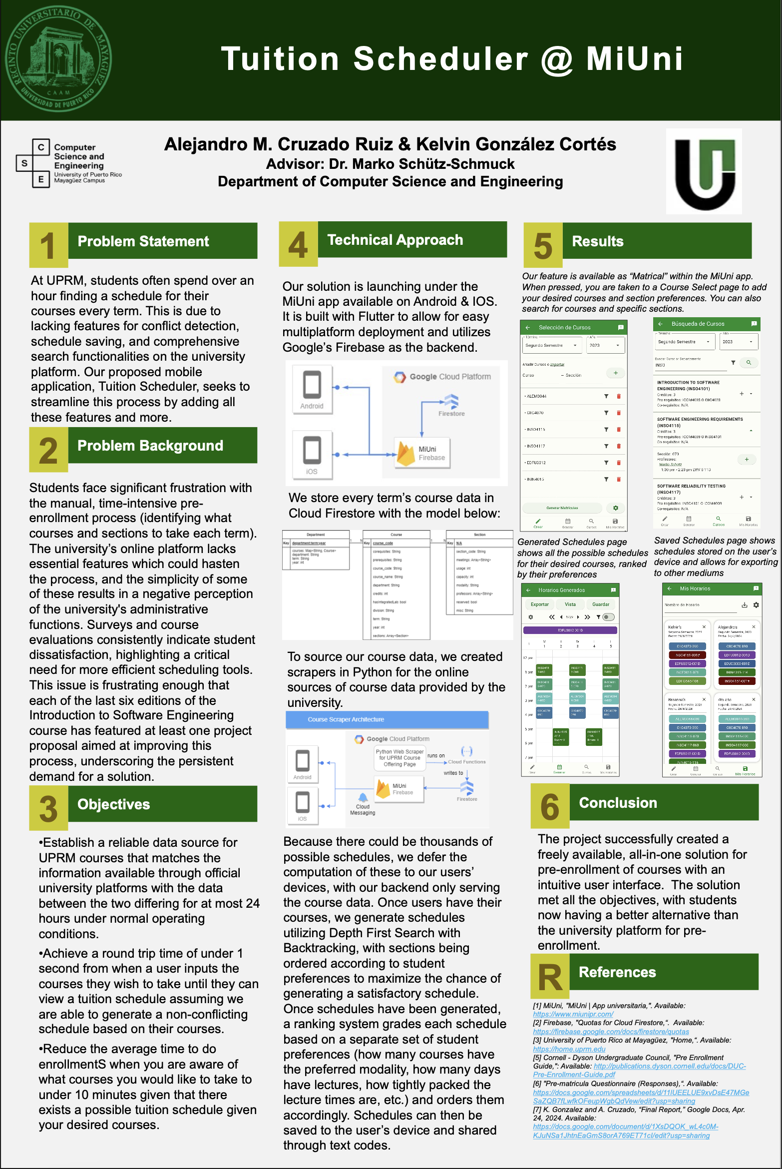 Tuition Scheduler @ MiUni - Computer Science and Engineering