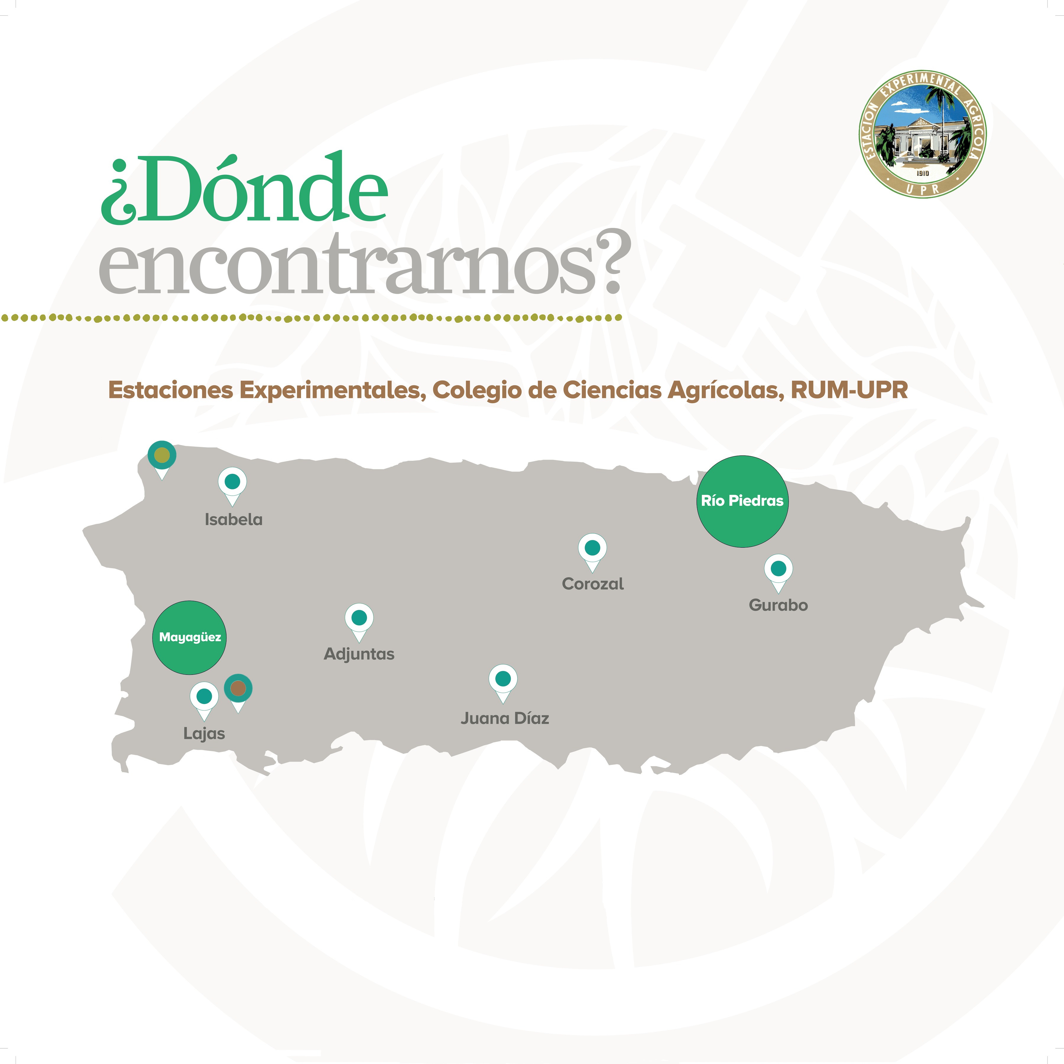 Estaciones Experimentales Agrícolas – Estación Experimental Agrícola (EEA)