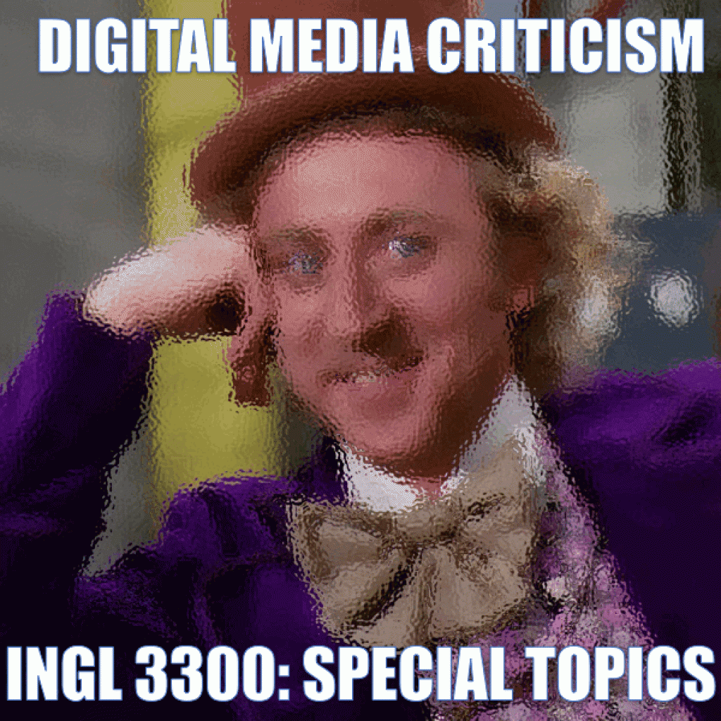 English 3300: Digital Media Criticism - English Department UPRM