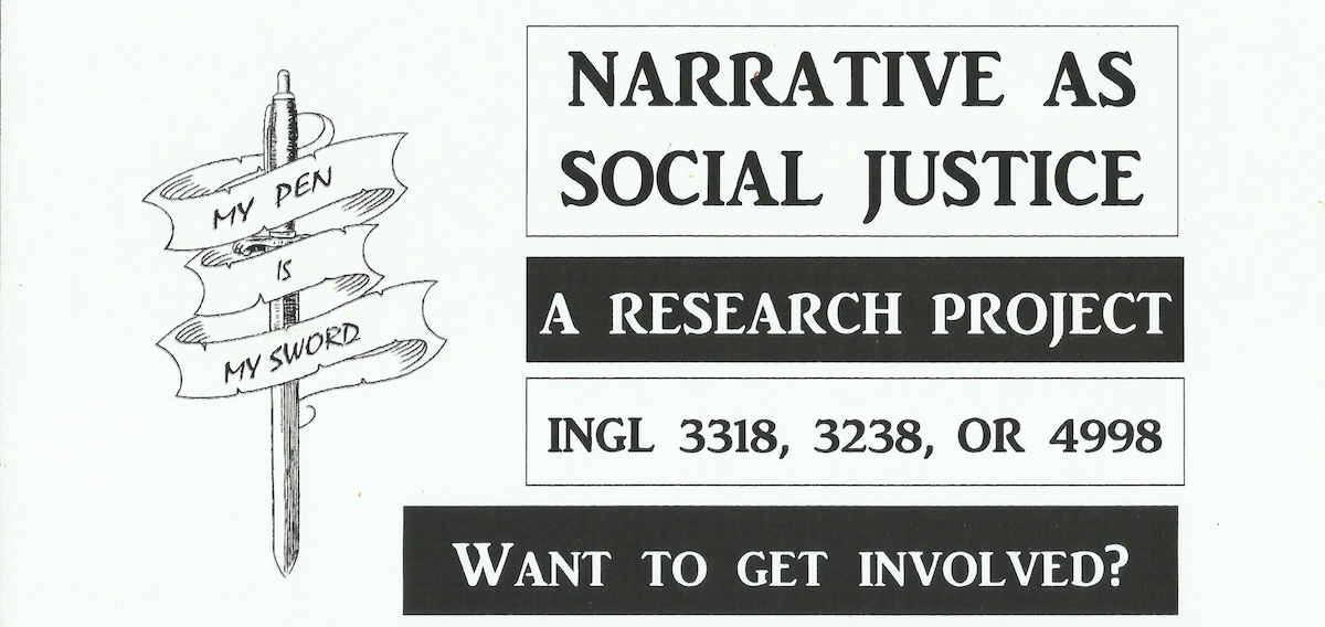 [Course Promo] Narrative as Social Justice - English Department UPRM