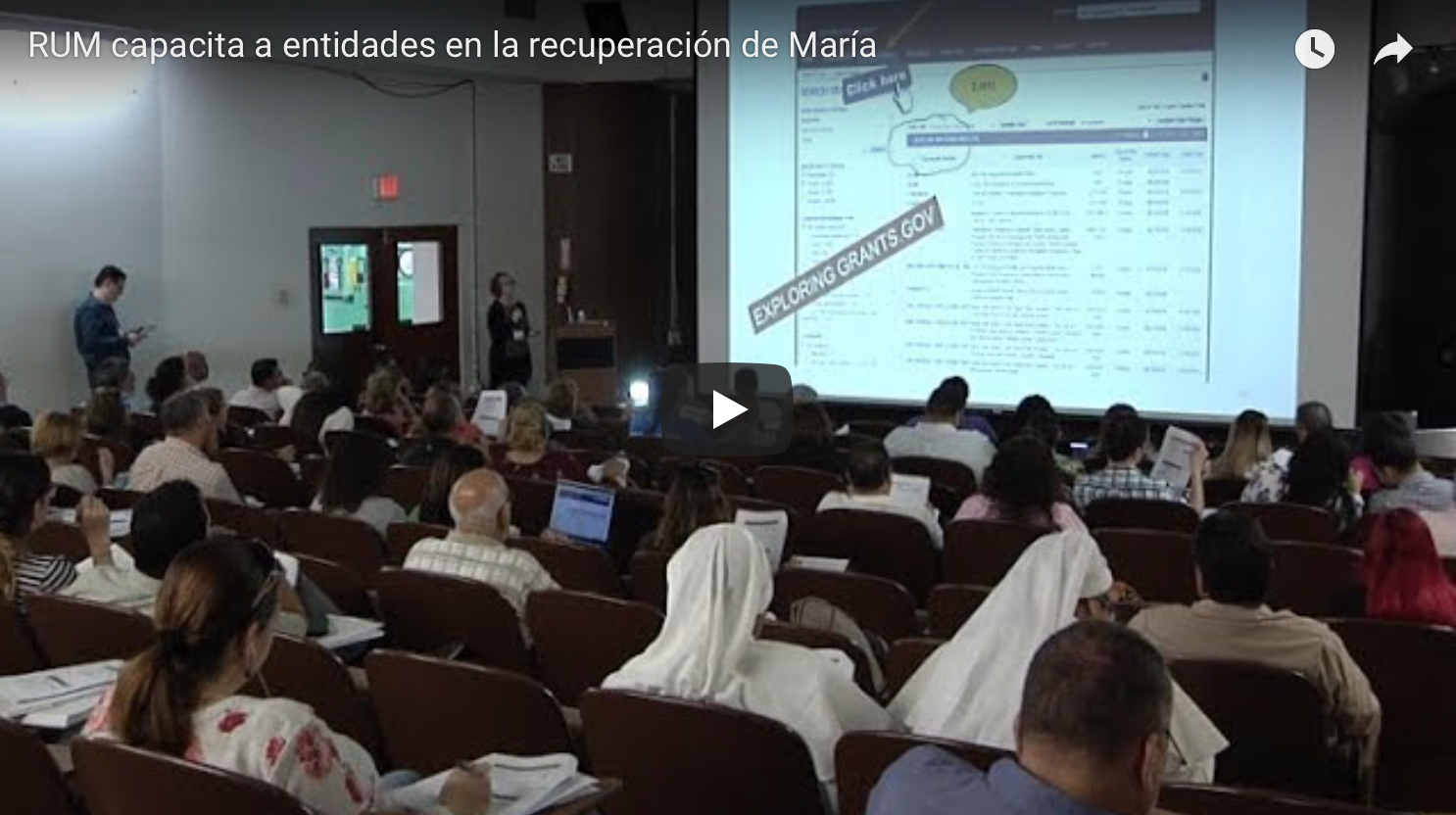 Capacitaciones a entidades en la recuperación de María – E-Ship Network