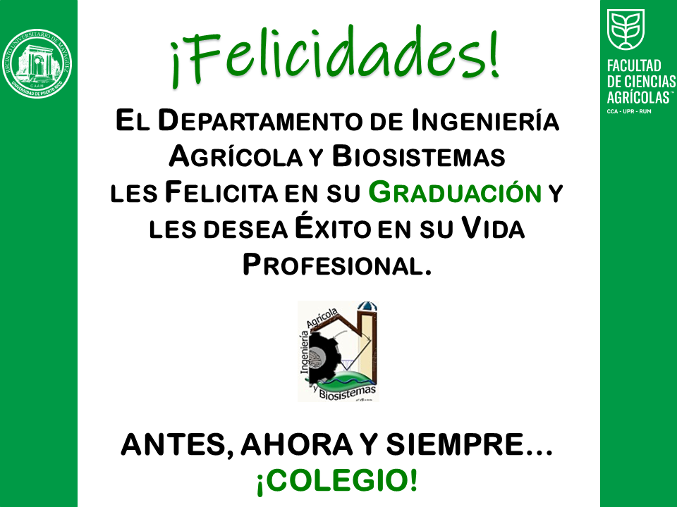 Nuestros Egresados – Ingeniería Agrícola y Biosistemas