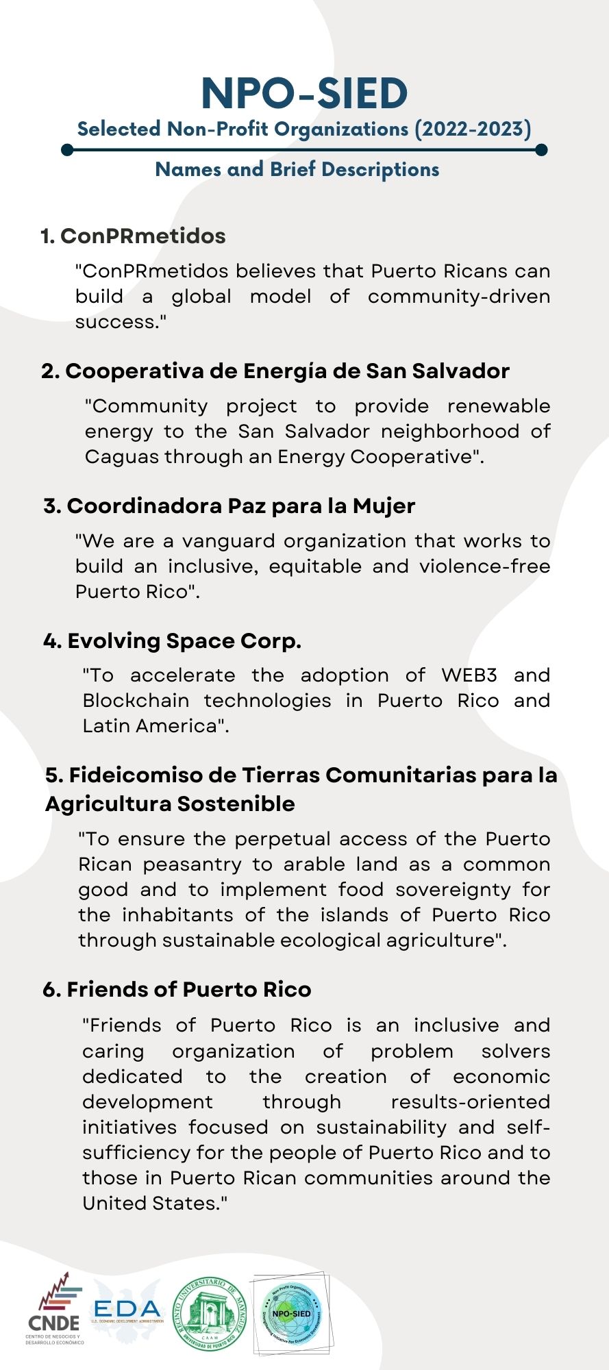 NPO-SIED – Recinto Universitario de Mayagüez