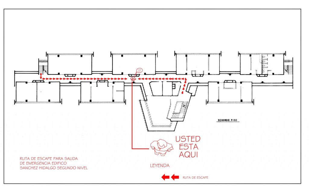 Mapas para Desalojar el Edificio por Piso – Programa de Preparación de Maestros