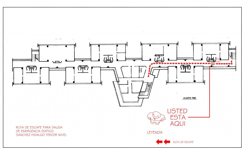 Mapas para Desalojar el Edificio por Piso – Programa de Preparación de Maestros