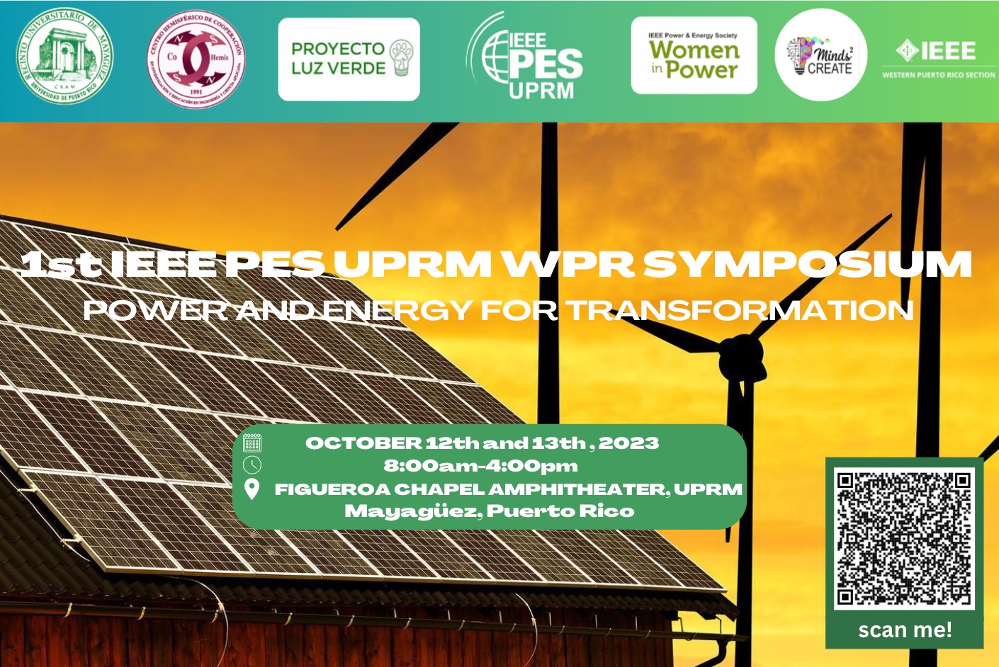 1st IEEE PES UPRM WPR Symposium: Power and Energy for Transformation ...