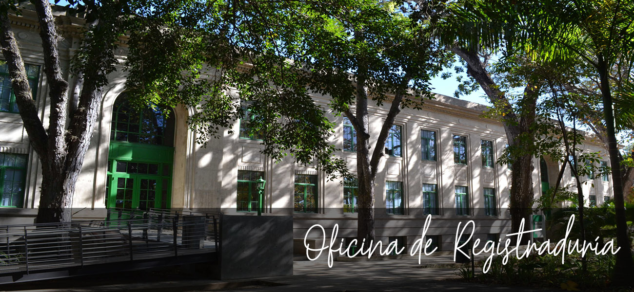 Oficina de Registraduría – Recinto Universitario de Mayagüez