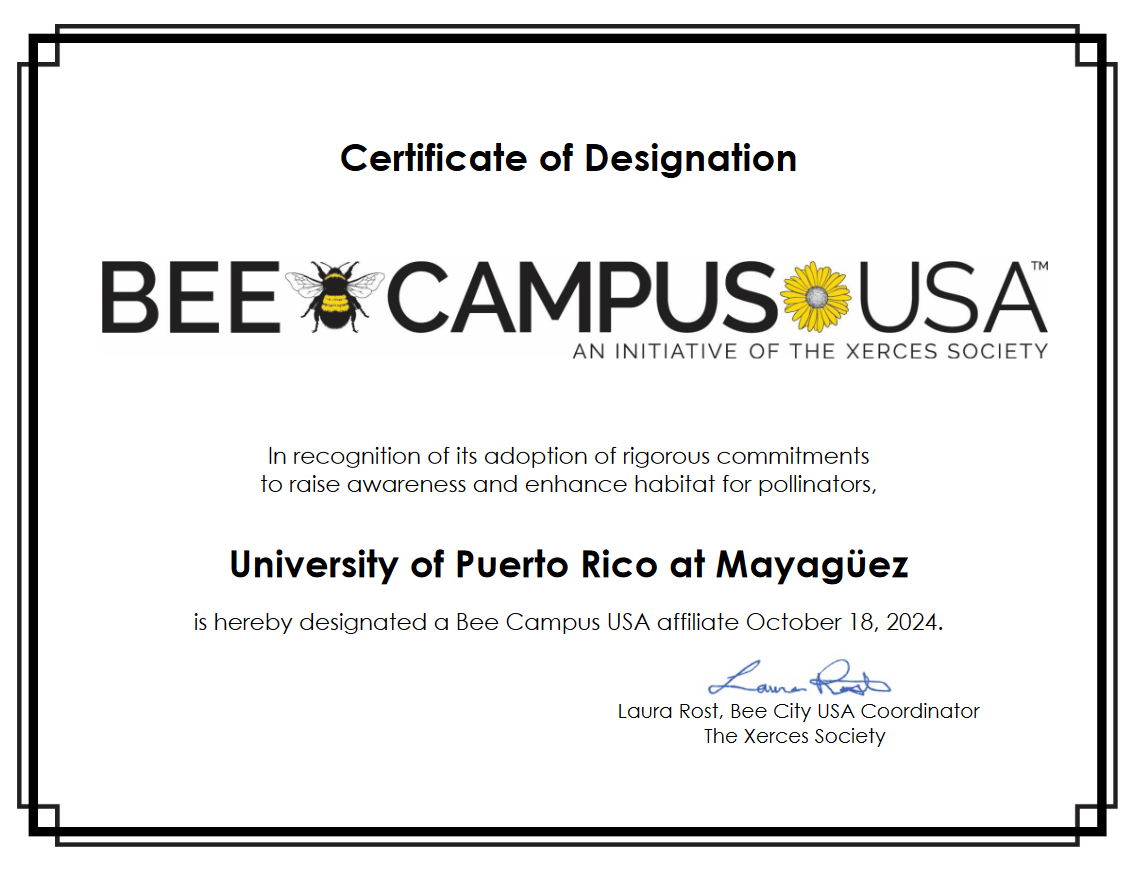 UPRM Bee Campus - Servicio de Extensión Agrícola