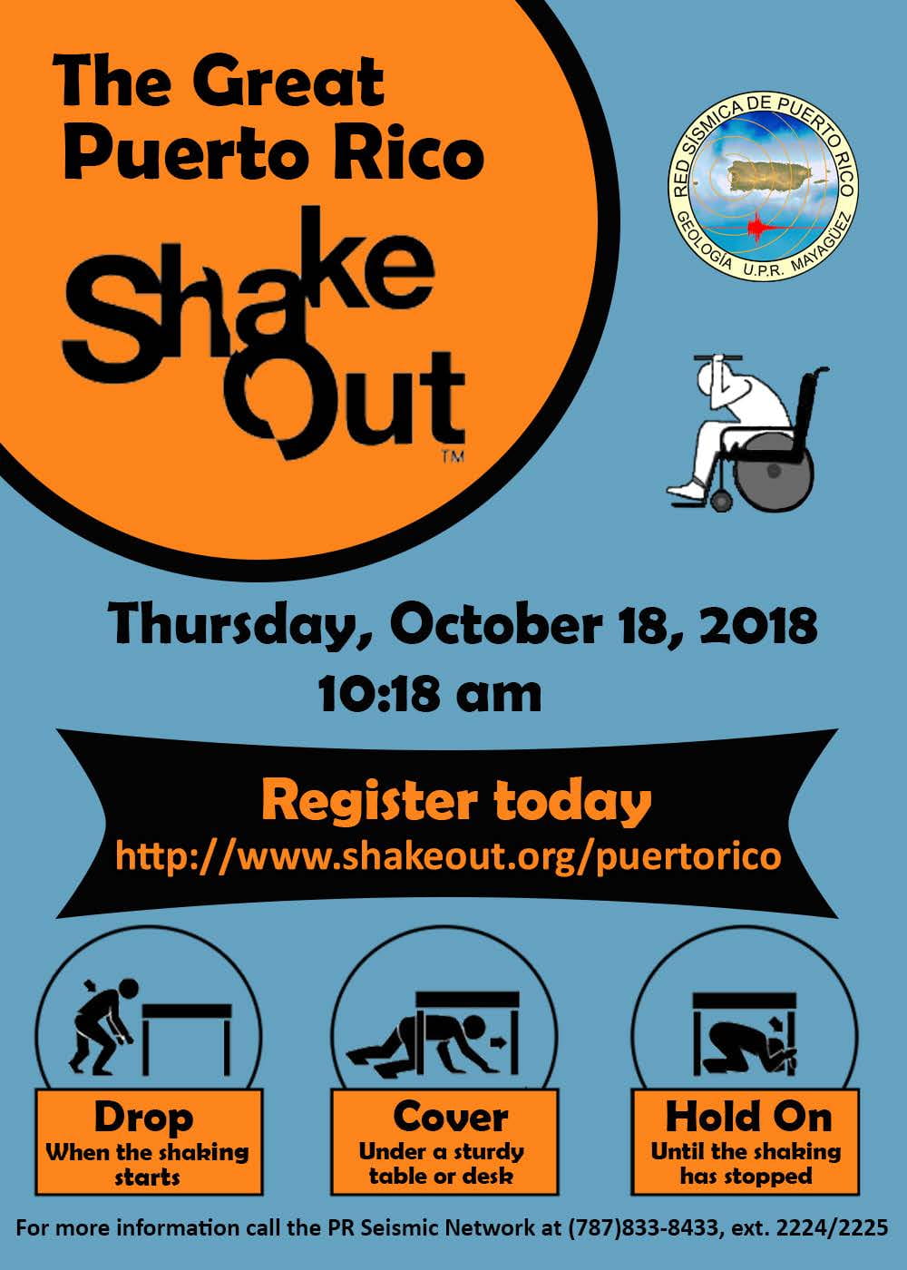 Shake Out – Red Sísmica de Puerto Rico – Ejercicio de terremoto de la ...