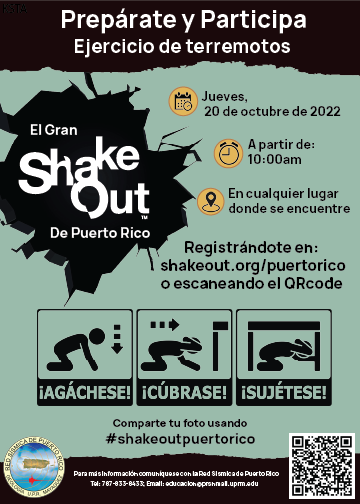 Shake Out – Red Sísmica de Puerto Rico – Ejercicio de terremoto de la ...