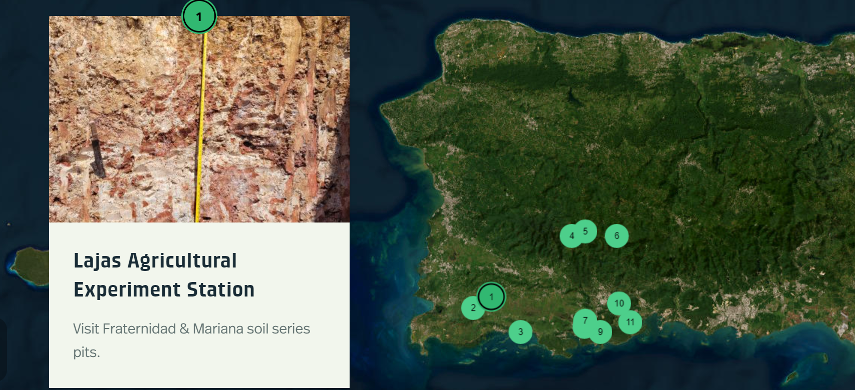 2023 Puerto Rico Trip Map – UPRM-TAMUK Educational Agricultural Tour